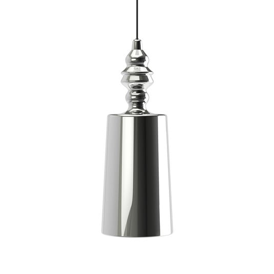 Karman Suspension Alibaglass Big, nickelé, Ø 24 cm | Luminaire.fr