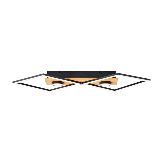 Woodbridge LED ceiling light, two-bulb | Lights.co.uk