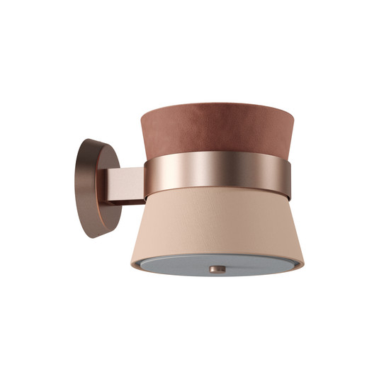 Easy Light Caramelo wall light, cinnamon | Lights.co.uk