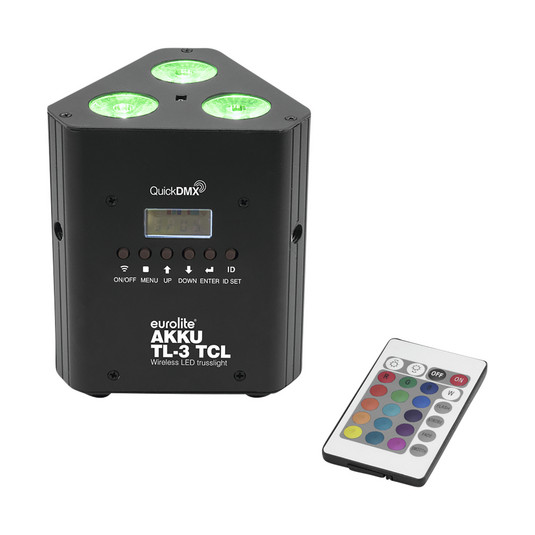 EUROLITE rechargeable battery TL-3 TCL LED truss light | Lights.co.uk