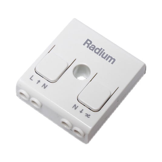 Radium trailing edge dimmer, electronic, 230 V | Lights.co.uk