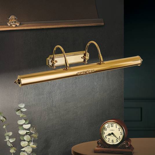 Éclairage pour tableau doré Gustav laiton, 70 cm | Luminaire.fr