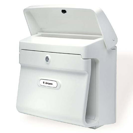 Bremen plastic letterbox | Lights.co.uk