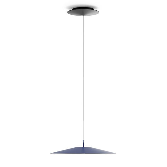 Luceplan Koinè LED pendant light 927 Ø37cm blue | Lights.co.uk