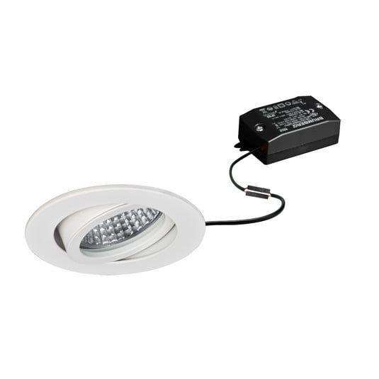BRUMBERG Foco empotrable LED Tirrel-R, encendido/apagado, blanco mate ...