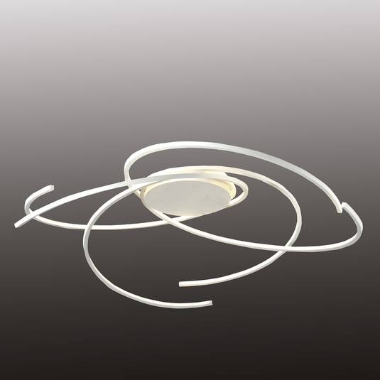 80 cm white LED ceiling light Space | Lights.co.uk