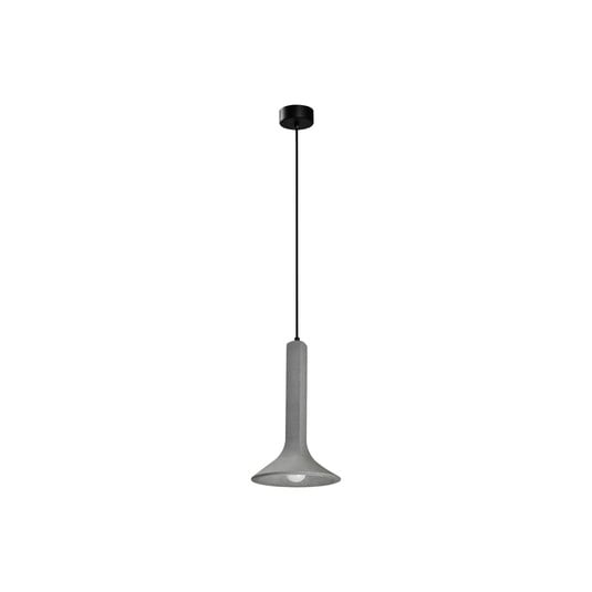 Funnel hanging light, concrete, grey | Lights.co.uk