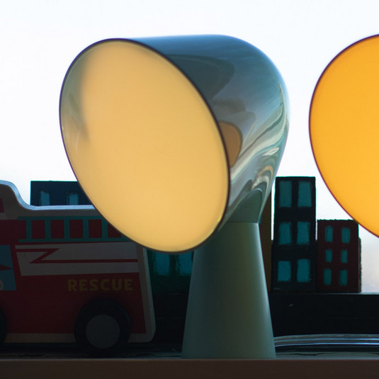 Foscarini Binic Designer-Tischleuchte, aquamarin | Lampenwelt.ch