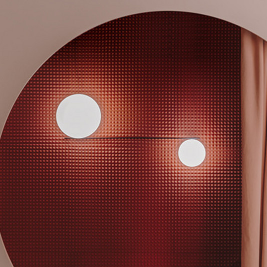 LEDS-C4 LED ceiling lamp Spark Double length 132.2 cm CCT glass ...