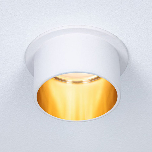Paulmann Gil LED da incasso bianco opaco/oro | Lampade.it
