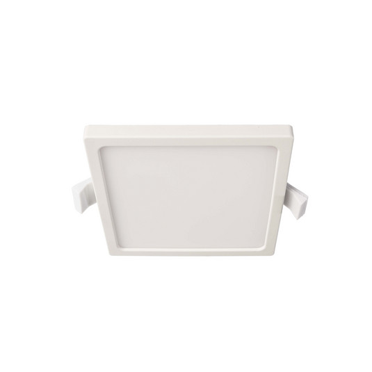 Εντοιχιζόμενο φωτιστικό οροφής LED Alya λευκό 12x12cm 2,700 K | Lumories.gr