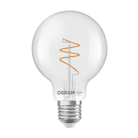 OSRAM LED Vintage G80 E27 4,6W 927 Filamento a spirale dimmerabile ...