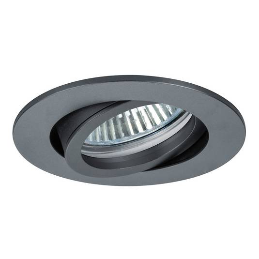 BRUMBERG 0063 downlight, round, titanium | Lights.ie