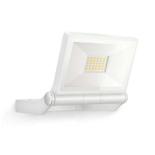 STEINEL XLED One LED outdoor spotlight white | Lights.co.uk