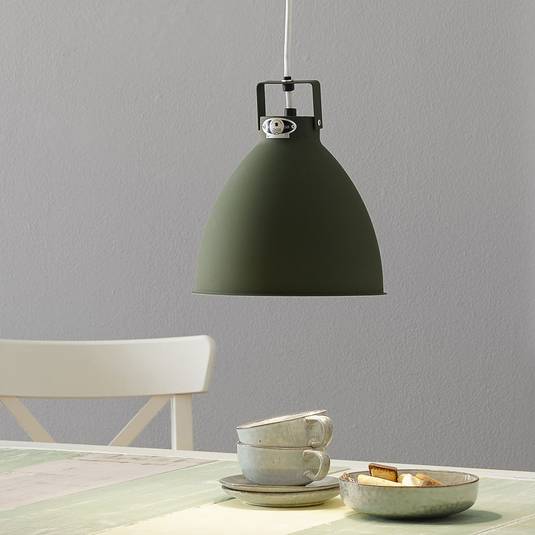Jieldé Augustin A240 suspension vert olive mat | Luminaire.fr