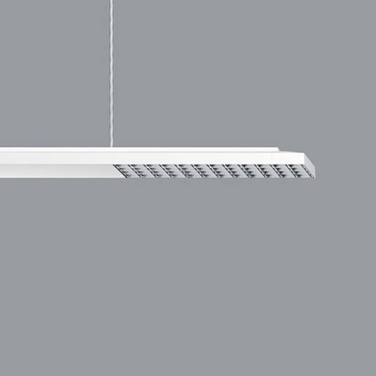 ERCO Jilly P up/down oval wide white/silver 830 | Lights.co.uk