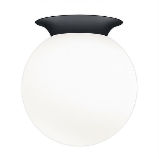 Blob taklampe, kuleformet skjerm i opalt glass, Ø 25 cm | Lampegiganten.no