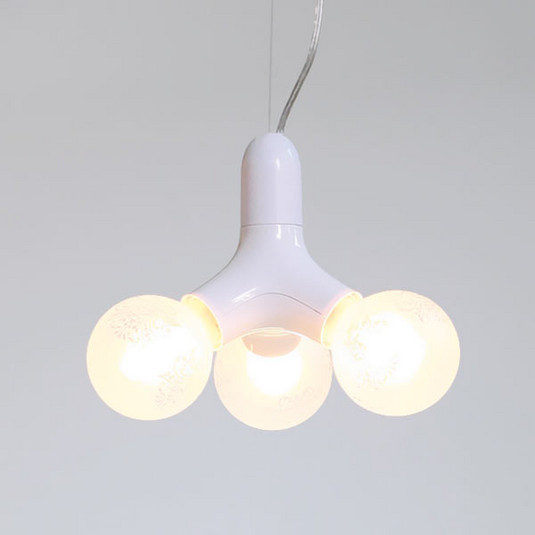 next DNA Single - Pendant light in white | Lights.co.uk