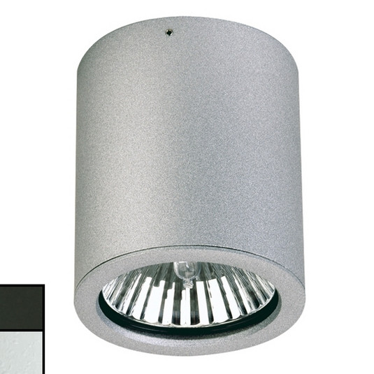 Gavino outdoor rec. ceiling spotlight in 3 colours | Lights.co.uk