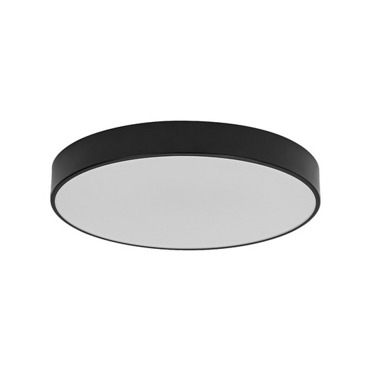 OSRAM LED griestu lampa ORBIS SLIM MOIA melna Ø 38 cm metāls | Lumories.lv