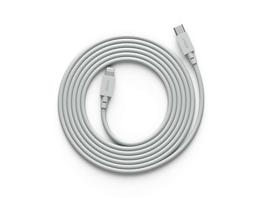 Kabel USB-C till Lightning C94, grå, längd 2 m - AVOLT | Köp online