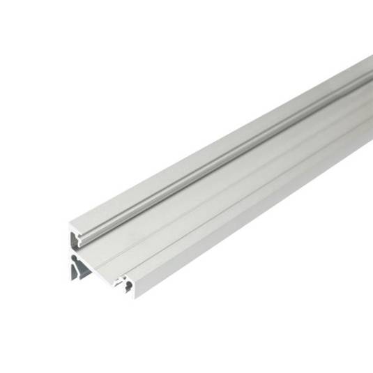 BRUMBERG One LED surface-mounted corner profile, aluminium, 2 metres ...