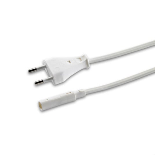 Mains connection cable HVLCS 43/2000, 2 m, plug, single | Lights.co.uk