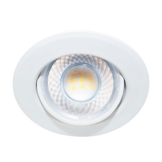 LED recessed spotlight Dekto 7.8cm 38° 8W Ra90 | Lights.co.uk