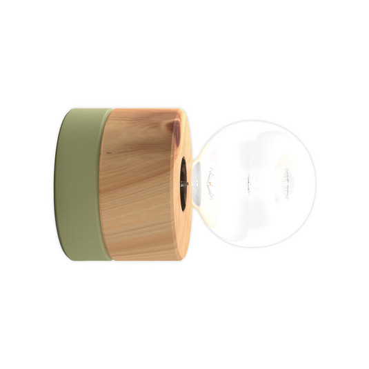 ALMUT 0239 Falilámpa, vegán, erdeif./wasabi zöld | Feny24.hu