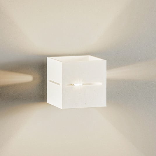 Wandleuchte Top up/down, weißer Korpus | Lampenwelt.de