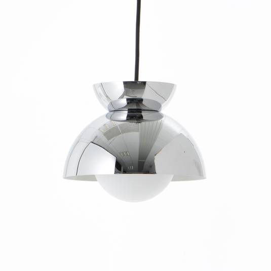FRANDSEN Vlinder hanglamp, chroomkleurig, Ø 21 cm | Lampen24.nl