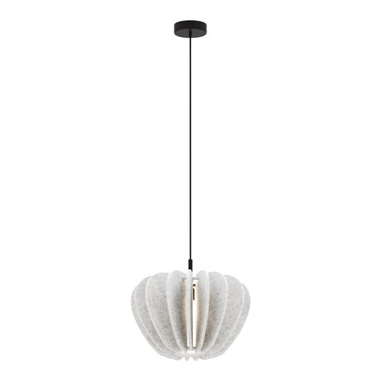 Maytoni lampada a sospensione Cambio, bianco, Ø 47,5 cm, feltro, E27 | Lampade.it