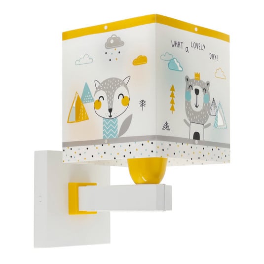 Dalber Hello Little wall light with plug | Lights.co.uk