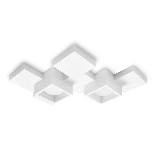 Side ceiling light, two-bulb | Lights.co.uk