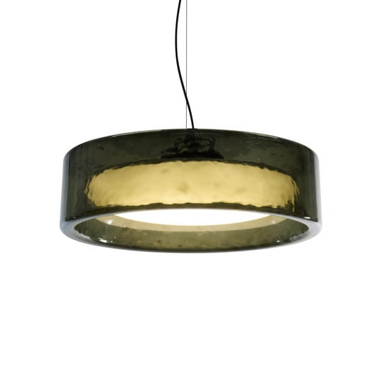 MARSET LED pakabinama lempa Ringo, Ø 90 cm, žalia TRIAC, plastikas ...