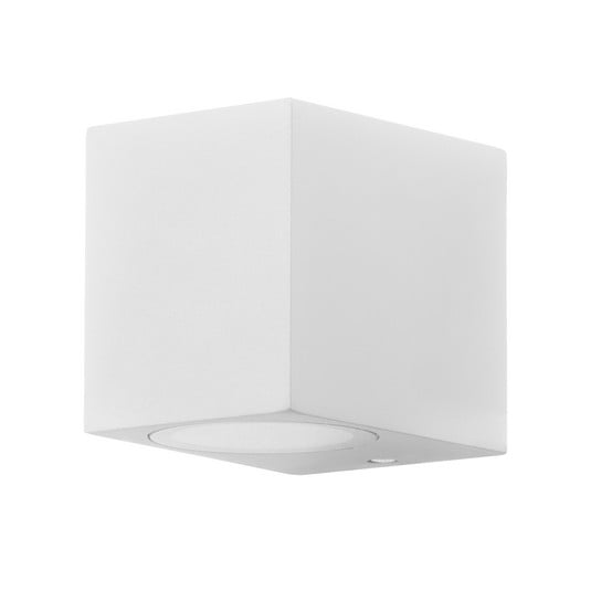LEDVANCE Endura Classic Square wall down white | Lights.co.uk