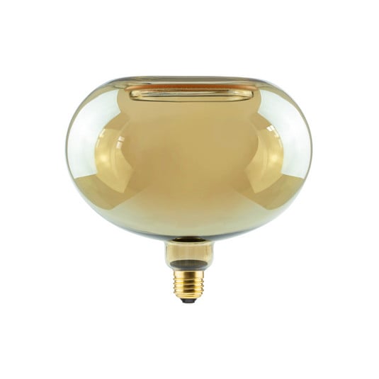 SEGULA floating LED bulb oval E27 4.5W dim gold | Lights.co.uk
