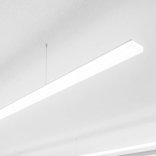 Regent Purelite Office ceiling lamp 123.1cm 4,000K | Lights.co.uk