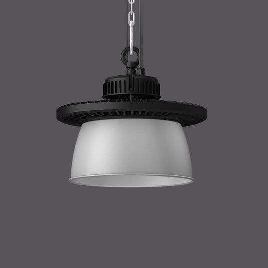 RZB Industrial Hall Midi DALI reflector aluminium | Lights.co.uk