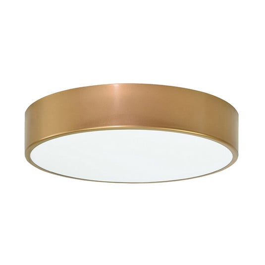 Cleo ceiling light, IP20, gold-coloured, metal, E27 | Lights.co.uk