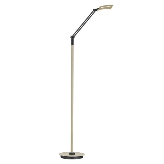 Evolo LED arc lamp CCT, taupe | Lights.co.uk