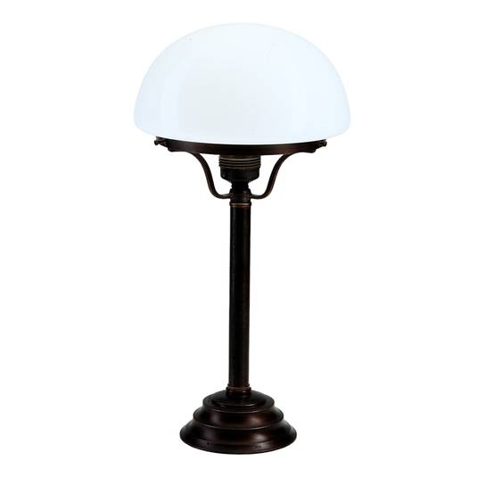Frank table lamp with antique/rustic appearance | Lights.co.uk