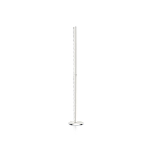 Slamp LED-Stehleuchte Modula linear, plissé, hellgrau | Lampenwelt.de