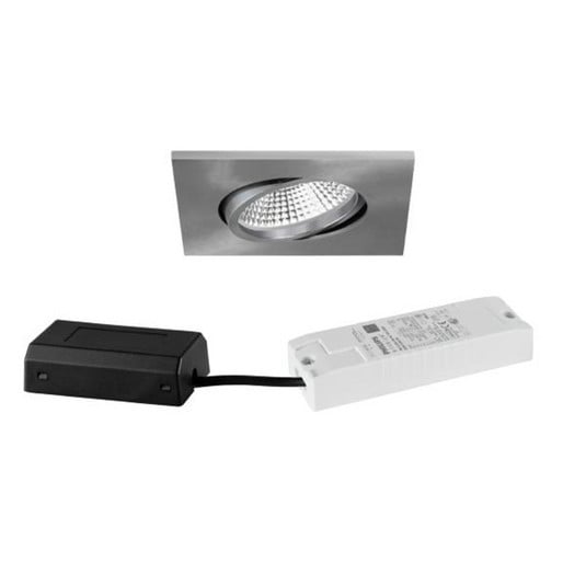 BRUMBERG BB25 IP65 DALI junction box nickel | Lights.co.uk