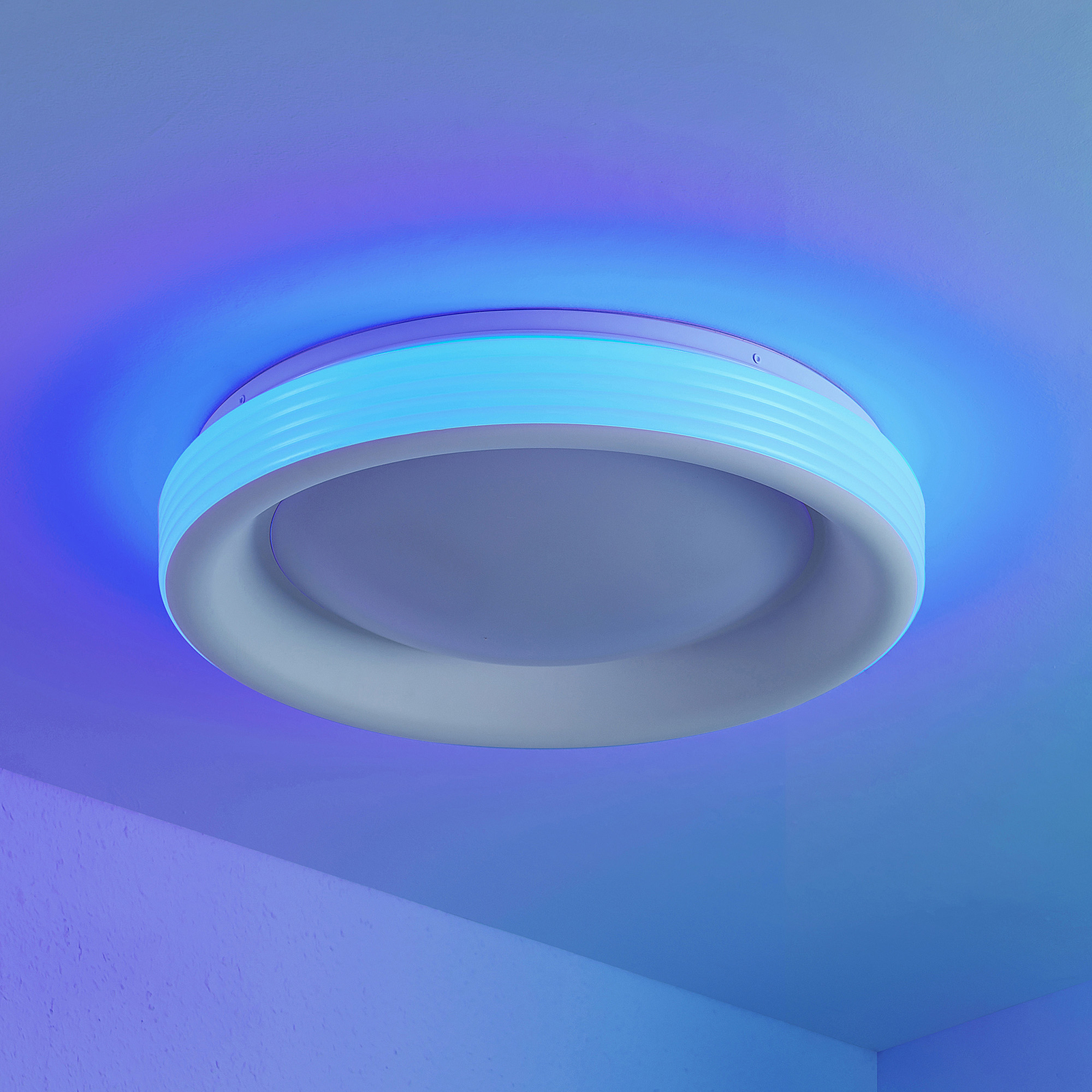 Lindby Inarum LED-Deckenleuchte, RGB, CCT, dimmbar | Lampenwelt.ch Lindby Inarum LED-Deckenleuchte, RGB, CCT, dimmbar | Lampenwelt.ch