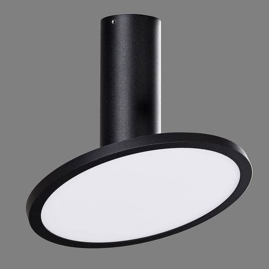 Plafonnier LED Morgan, mobile, noir | Luminaire.fr
