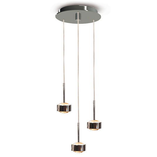 Suspension Puk Drop Trio, à 3 lampes, G9 | Luminaire.fr